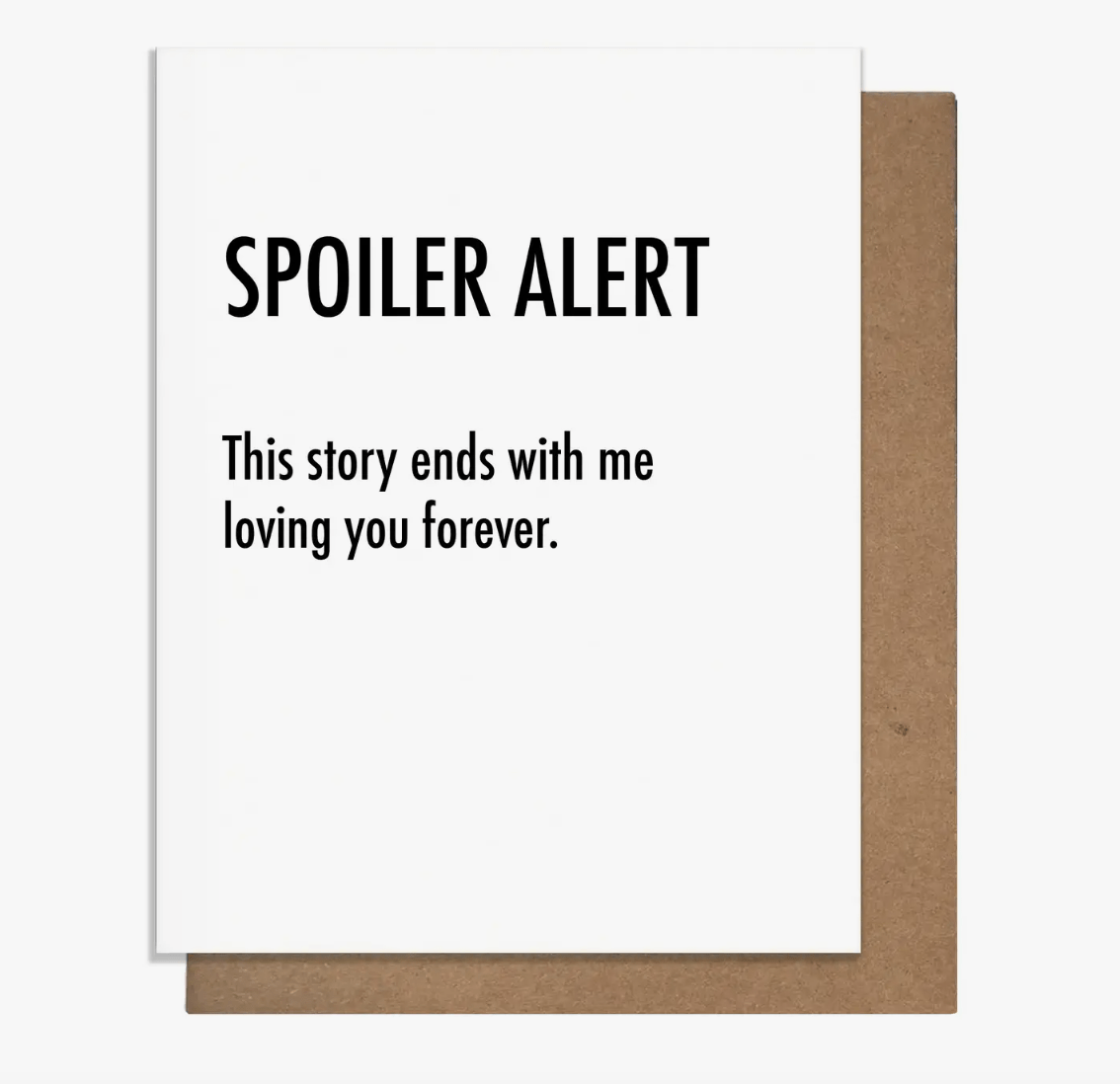 SPOILER ALERT - Card – Sticks and Steel