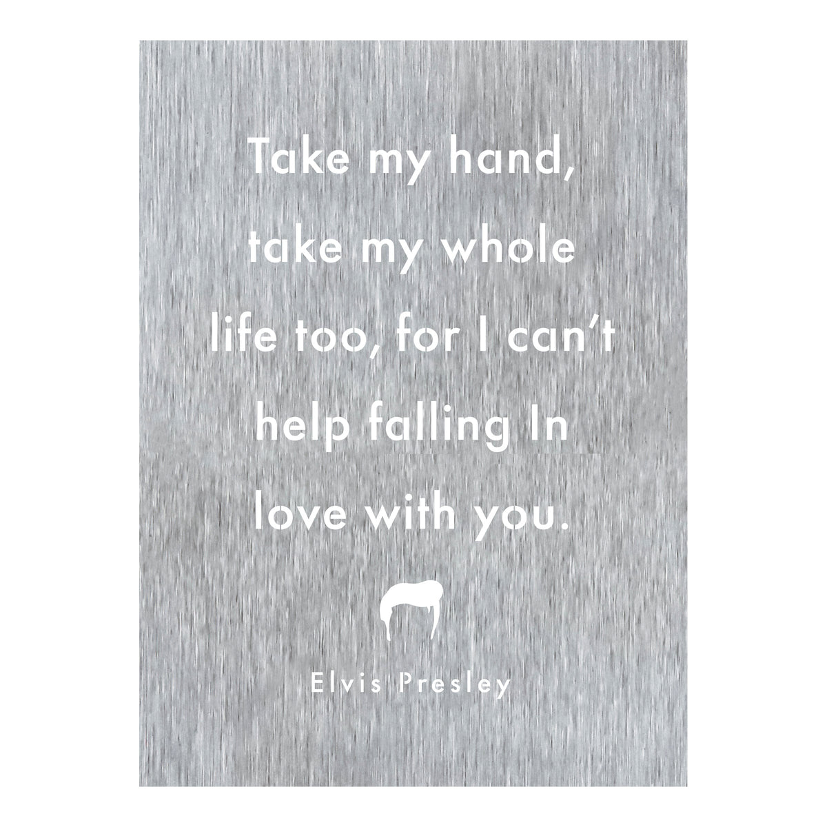 "Take My Hand" Decorative Wall Sign | Sticks and Steel